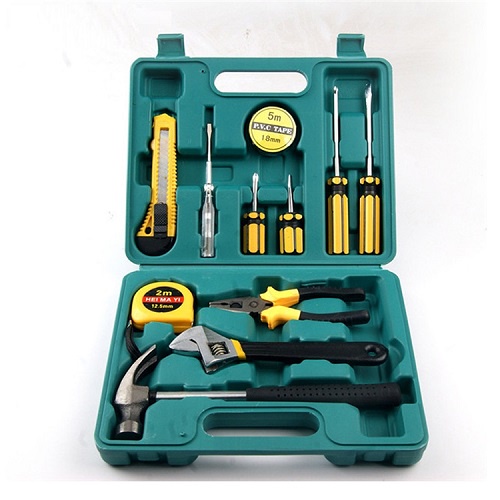 Jual Kunci Set 12 Pcs Perkakas Bengkel Serbaguna Tang Palu Obeng Tool ...