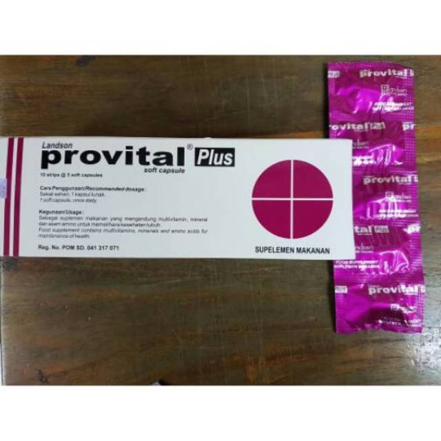 Jual PROVITAL PLUS JUAL PERSTRIP | Shopee Indonesia