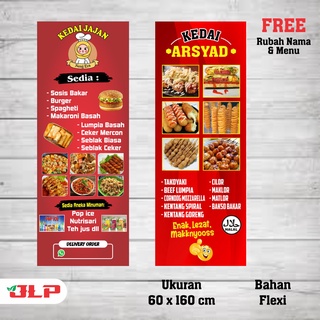 Jual BANNER KEDAI / SPANDUK KEDAI / BANNER MENU MAKANAN / SPANDUK MENU ...