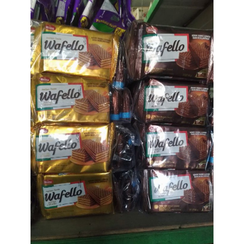 Jual Wafer Wafello sachet @1000 isi 10pcs | Shopee Indonesia