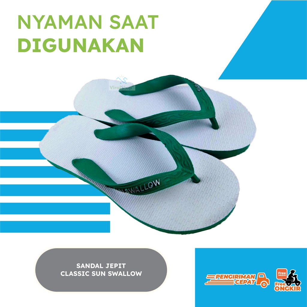 Jual Sandal Jepit Classic Sun Swallow Premium Sendal Swallow Original ...