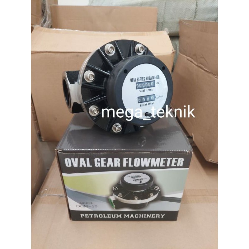 Jual FLOW METER SOLAR OGM A-50 DN 50//METERAN SOLAR 2"INCH | Shopee ...