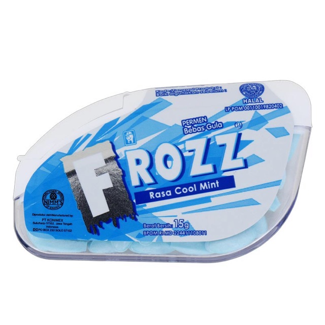 Jual PERMEN FROZZ CANDY COOL MINT 15G | Shopee Indonesia