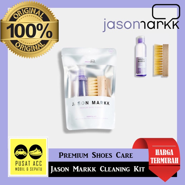 Jual Jason Markk Essential Kit ( Cleaning Kit Shoes Sepatu Sneaker Crep ) | Shopee Indonesia
