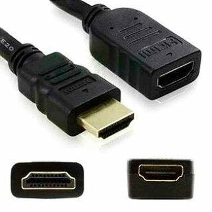 Jual Mediatech Kabel 30cm Male To Female Extension / Penyambung ...