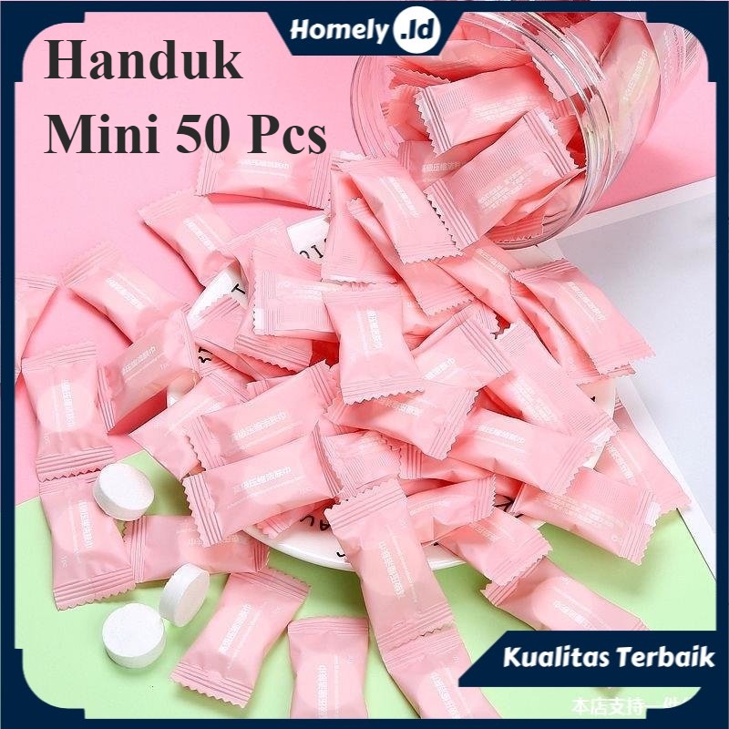 Jual Handuk Kecil 50 PCS Handuk Mini Untuk Muka Tangan Lembut Traveling ...