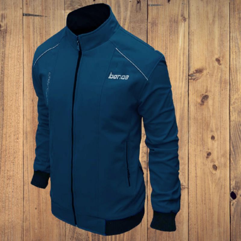 Jual jaket anti air jumbo bonca original xxl xxxl xxxxl / jaket pria ...