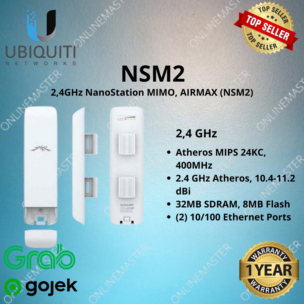 Jual NSM2 ubnt nanostation 2,4ghz | Shopee Indonesia