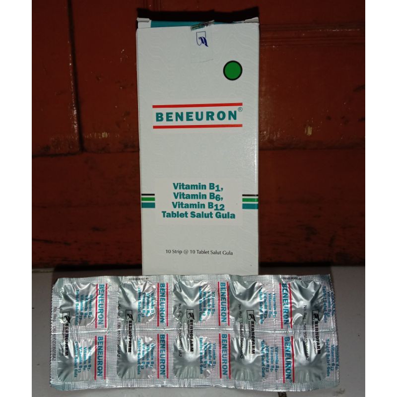 Jual Beneuron Tablet [Strip 10 Tablet] | Shopee Indonesia