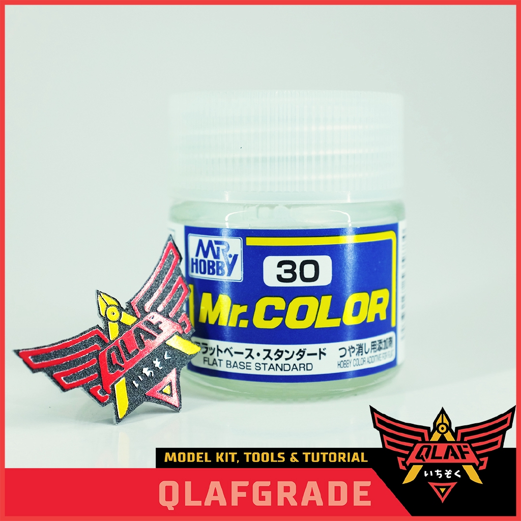 Jual Mr Color FLAT BASE C30 C 30 cat gundam model kit airbrush | Shopee ...