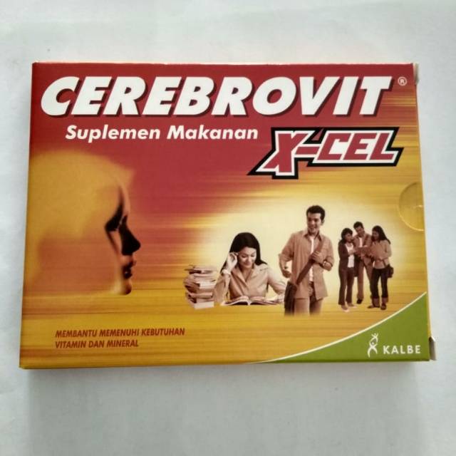 Jual Cerebrovit X-cel multivitamin | Shopee Indonesia