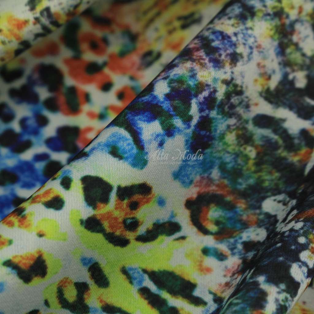 Jual Silky Stretch Leopard Full Color Yellow (Pronto Moda) | Shopee ...