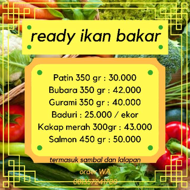 Jual Ikan Bakar Khas Dhe Ning Patin Bubara Gurami Bandeng Tanpa Duri ...