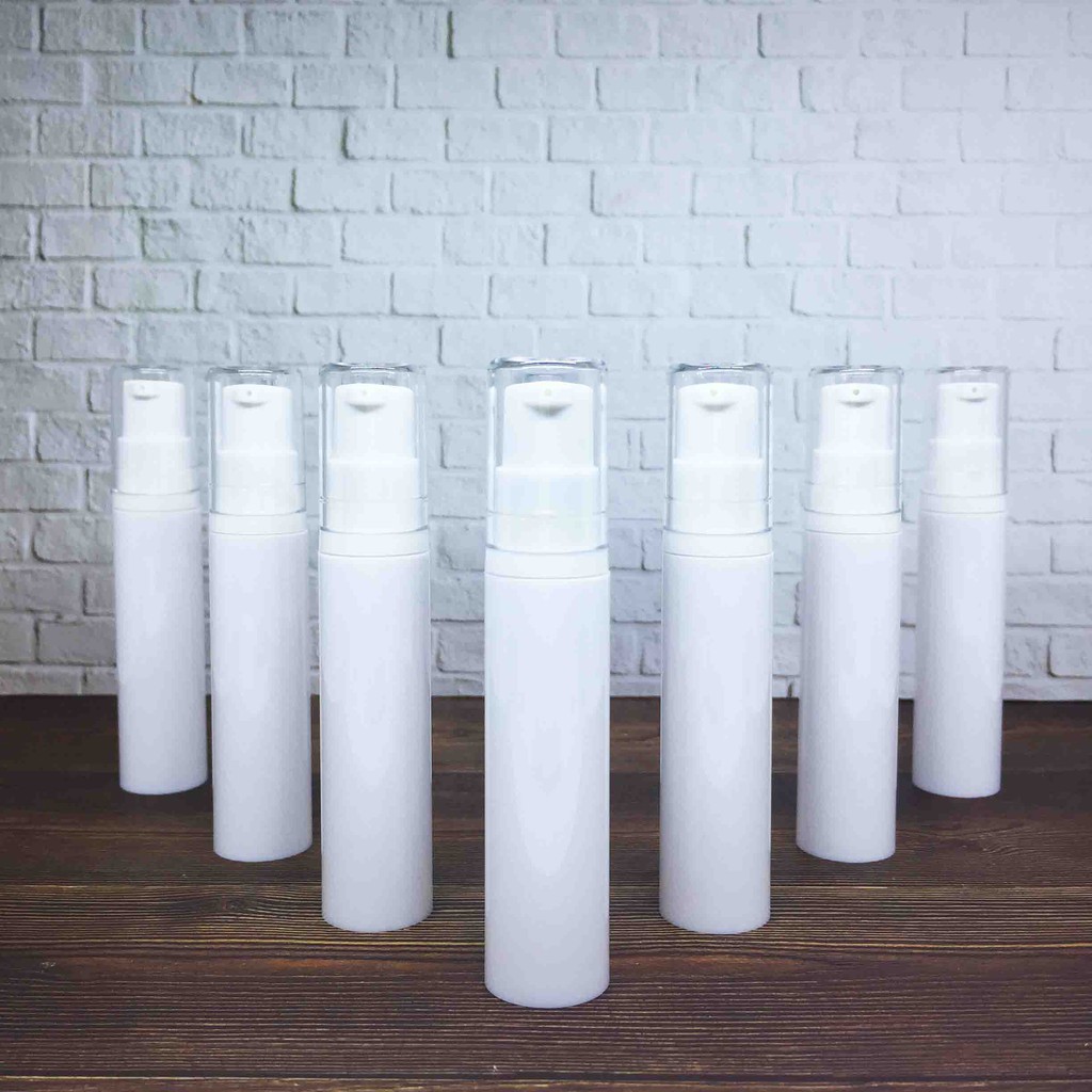 Jual Botol Airless 10ml Bottle Serum Airless Pump Kosmetik Skin Care 10 ...