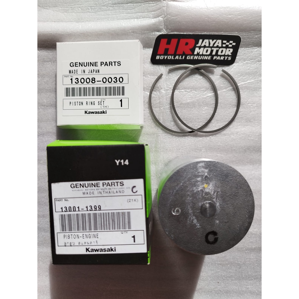 Jual PISTON DAN RING SEHER SEKER KODE B C B75 NINJA 150 R SS RR ...