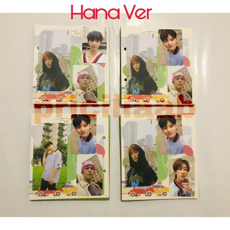 Jual Album Seventeen Henggarae Hana Version wit Vernon The8 jeonghan ...