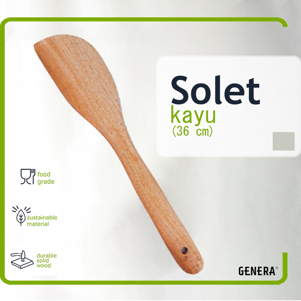Jual GENERA Solet Kayu | Shopee Indonesia