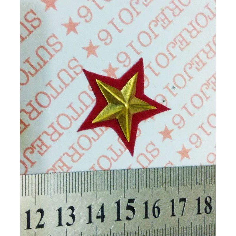 Jual pin bintang bahan full kuningan | Shopee Indonesia