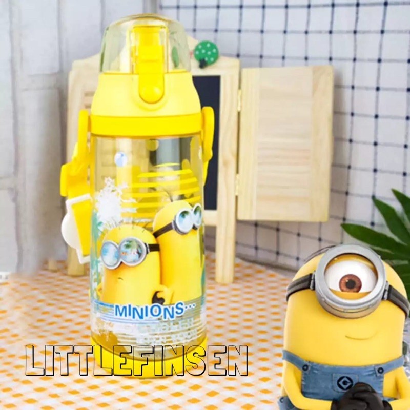 Jual botol minion/botol teguk minion/botol anak 550 ml/mn 6617 | Shopee Indonesia