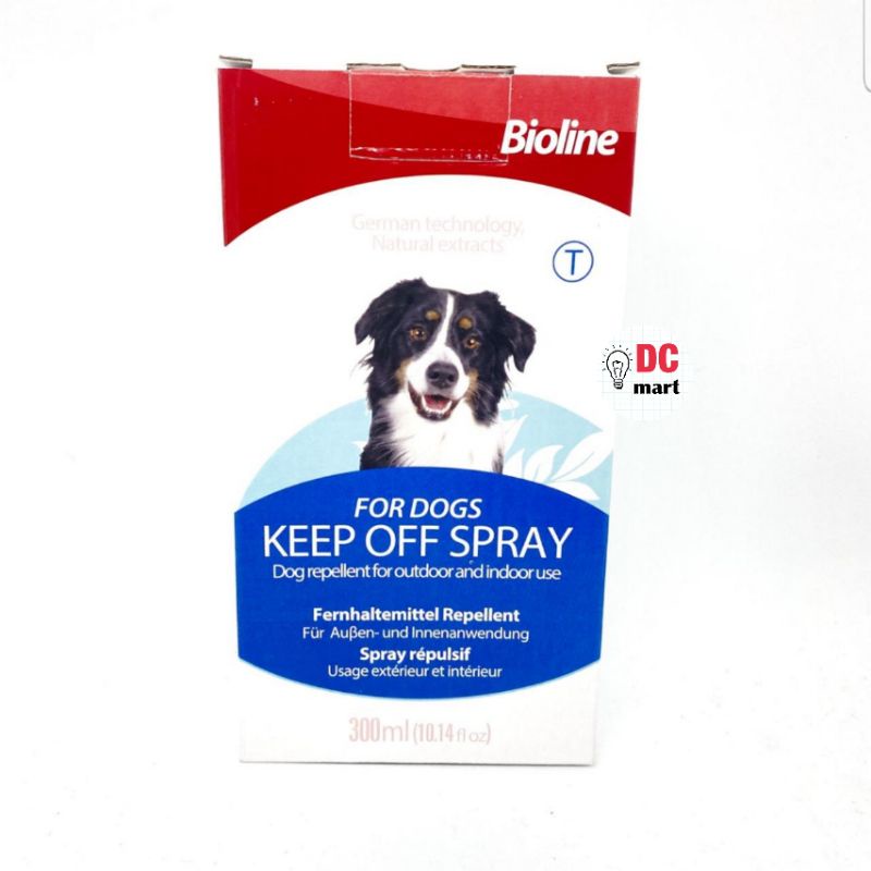 Jual Bioline KEEP OFF SPRAY FOR DOG 300mL | Shopee Indonesia