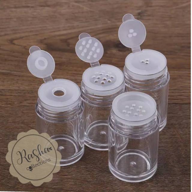 Jual Botol Kosmetik Kosong loose powder /jar Bedak tabur/tempat bedak ...