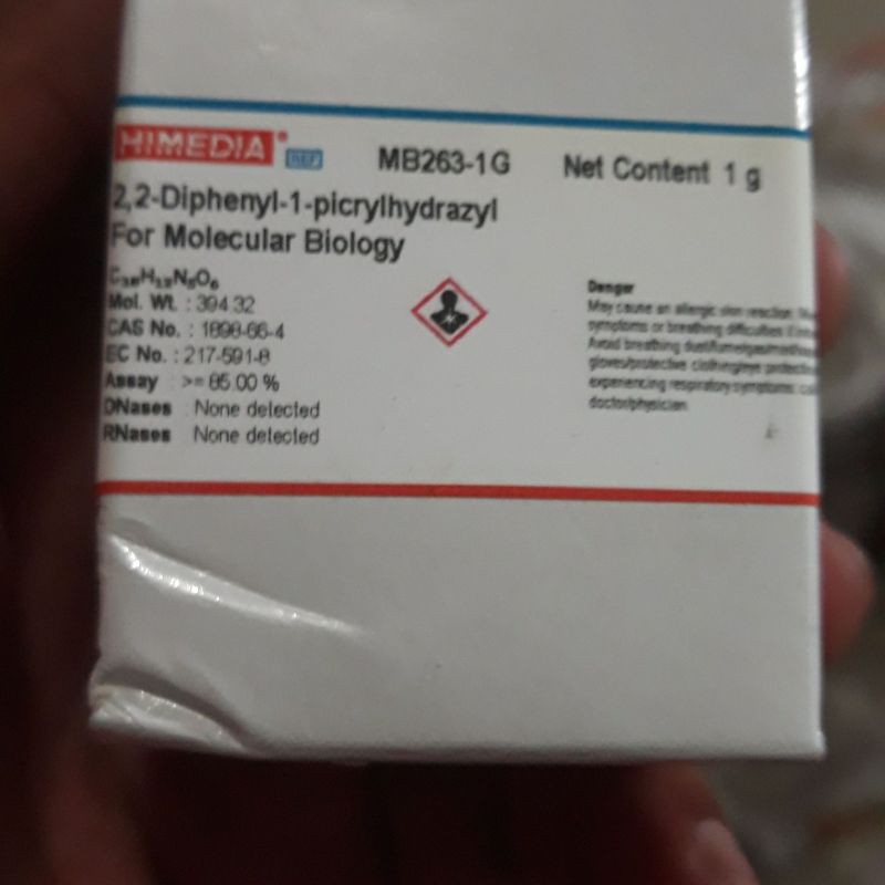 Jual 2,2-Diphenyl-1-picrylhydrazyl | Shopee Indonesia