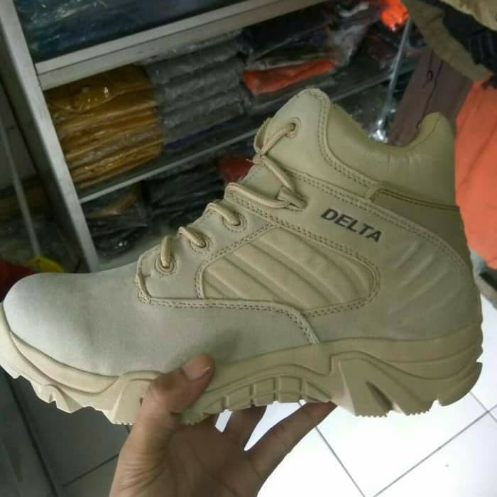 Jual Promo! Sepatu Boot Militer Delta 6 inch, Sepatu Tactical, Sepatu ...
