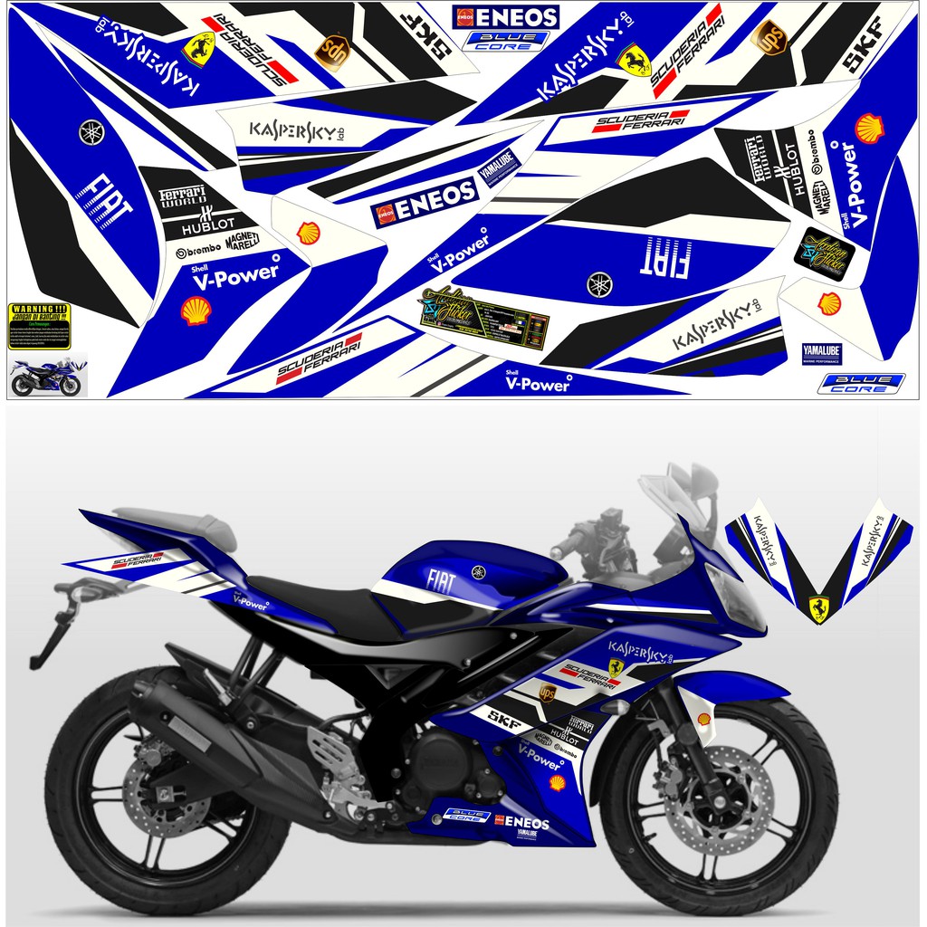 Jual STRIPING R15 V2 KASPERSKY LIMITED EDITION 2020 / STRIPING CUSTOM ...