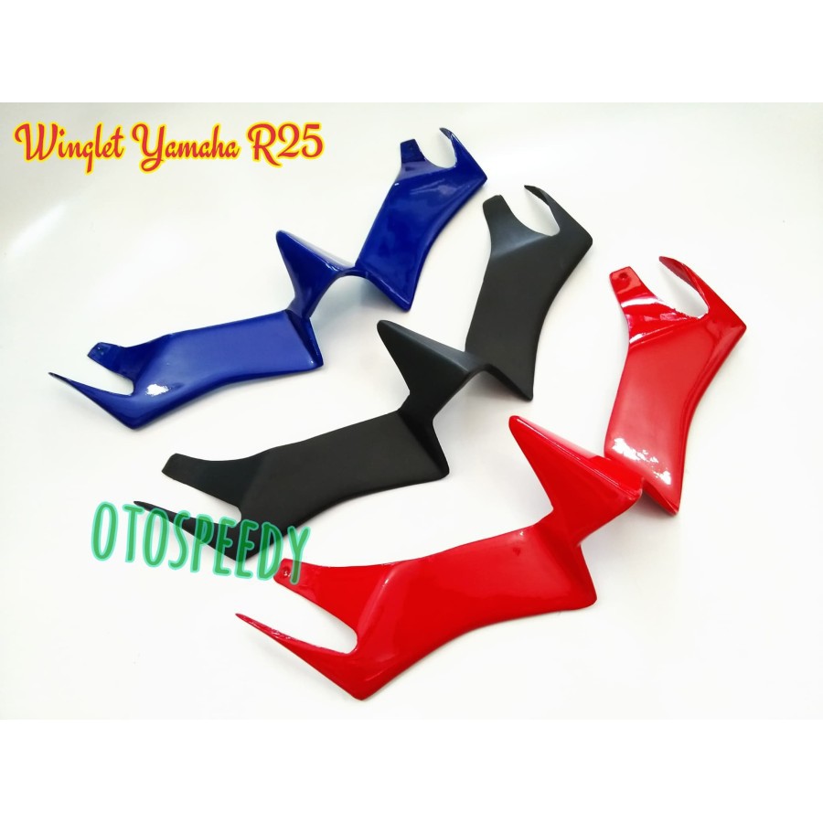 Jual Winglet Yamaha R25 Sayap Bawah Yamaha R25 Fairing Bawah Yamaha R25 ...
