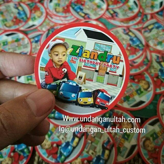 Jual Stiker tumpeng mini custom | Shopee Indonesia