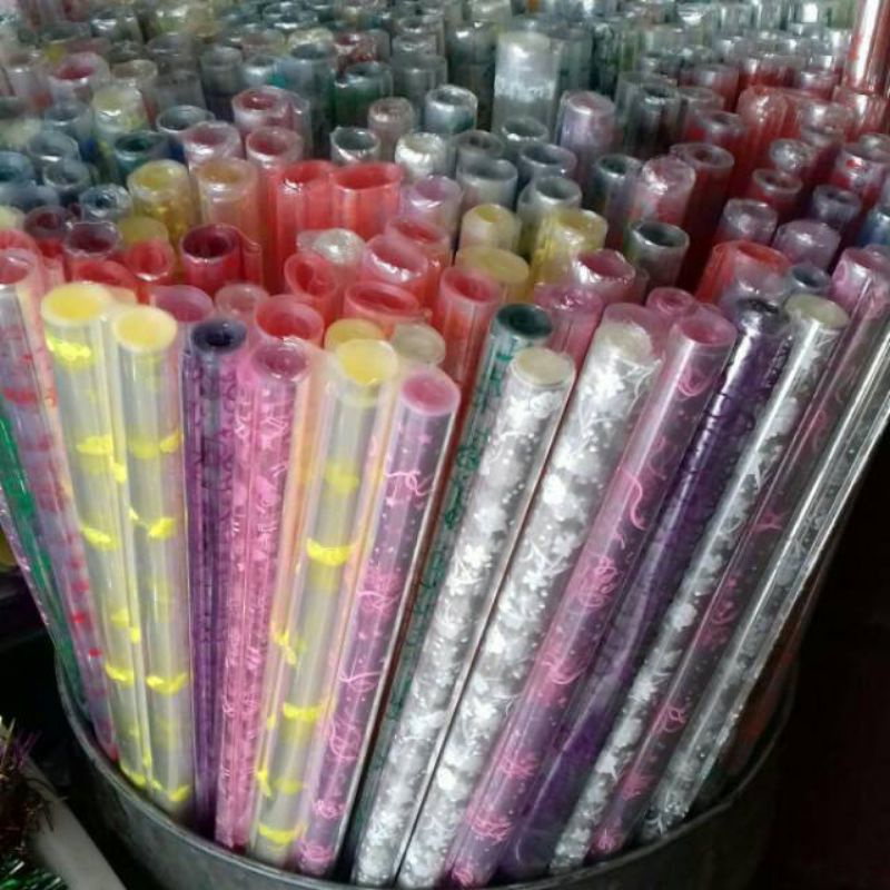 Jual PLASTIK PARCEL 10 lembar/bungkus parcel jumbo/plastik goodie ...