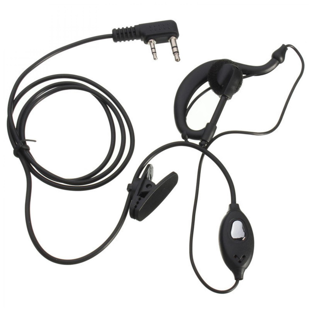 Jual Headset Earphone untuk Walkie Talkie HT PTT Baofeng Pofung ...