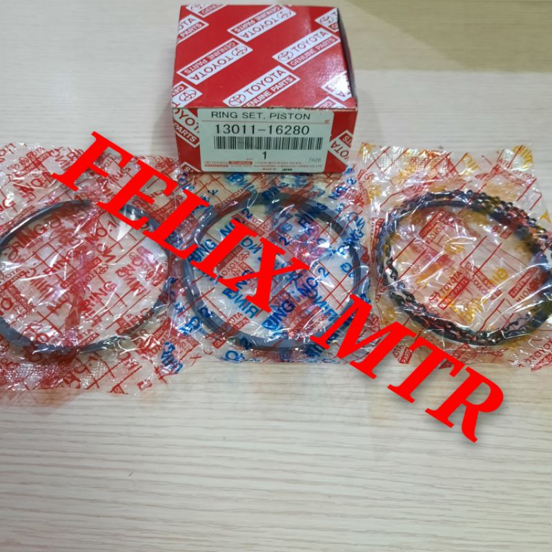 Jual RING PISTON RING SEHER SET COROLLA GREAT TAHUN 1992 1995 STD 025 050 075 100 | Shopee Indonesia