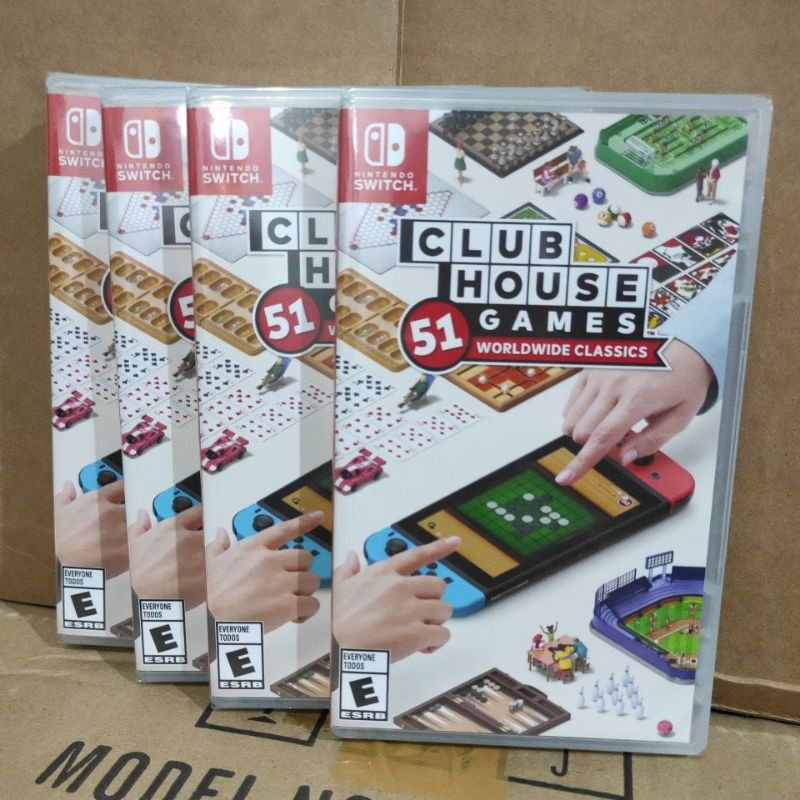 Jual Nintendo Switch Club House Games:51 Worldwide Classics/ClubHouse 51 Games Worldwide ...