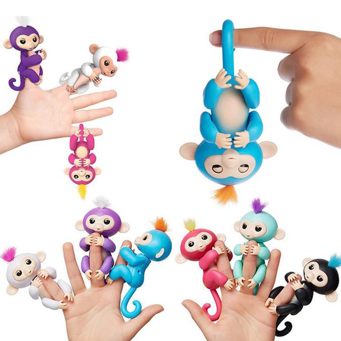 Jual Baby Monkey Finger Fun Swing_Mainan Anak Fingerlings Baby Monkey ...