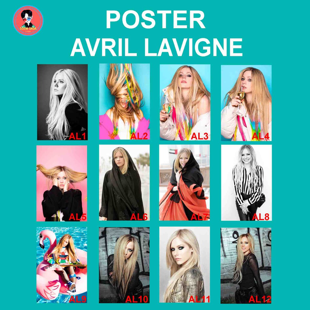 Jual Poster AVRIL LAVIGNE / Pajangan Foto AVRIL LAVIGNE | Shopee Indonesia