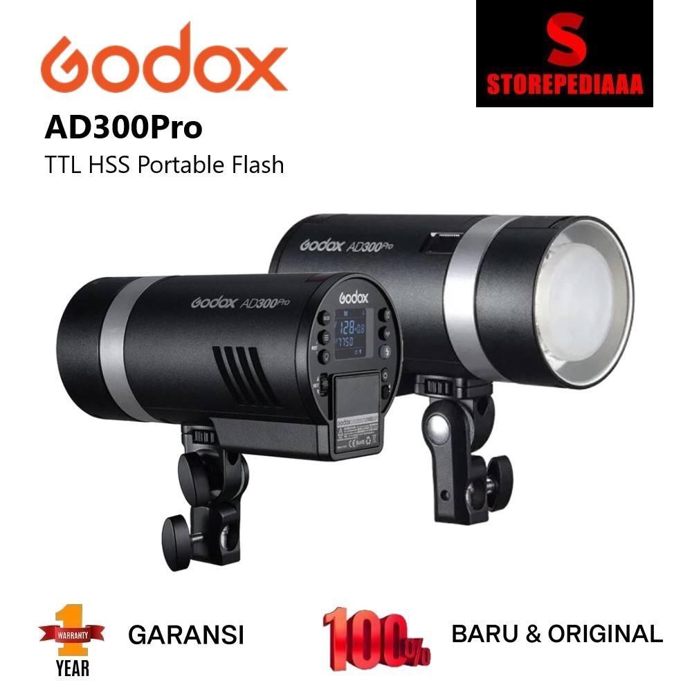 Jual Godox AD300Pro TTL HSS Portable Outdoor Flash AD300 Pro | Shopee Indonesia