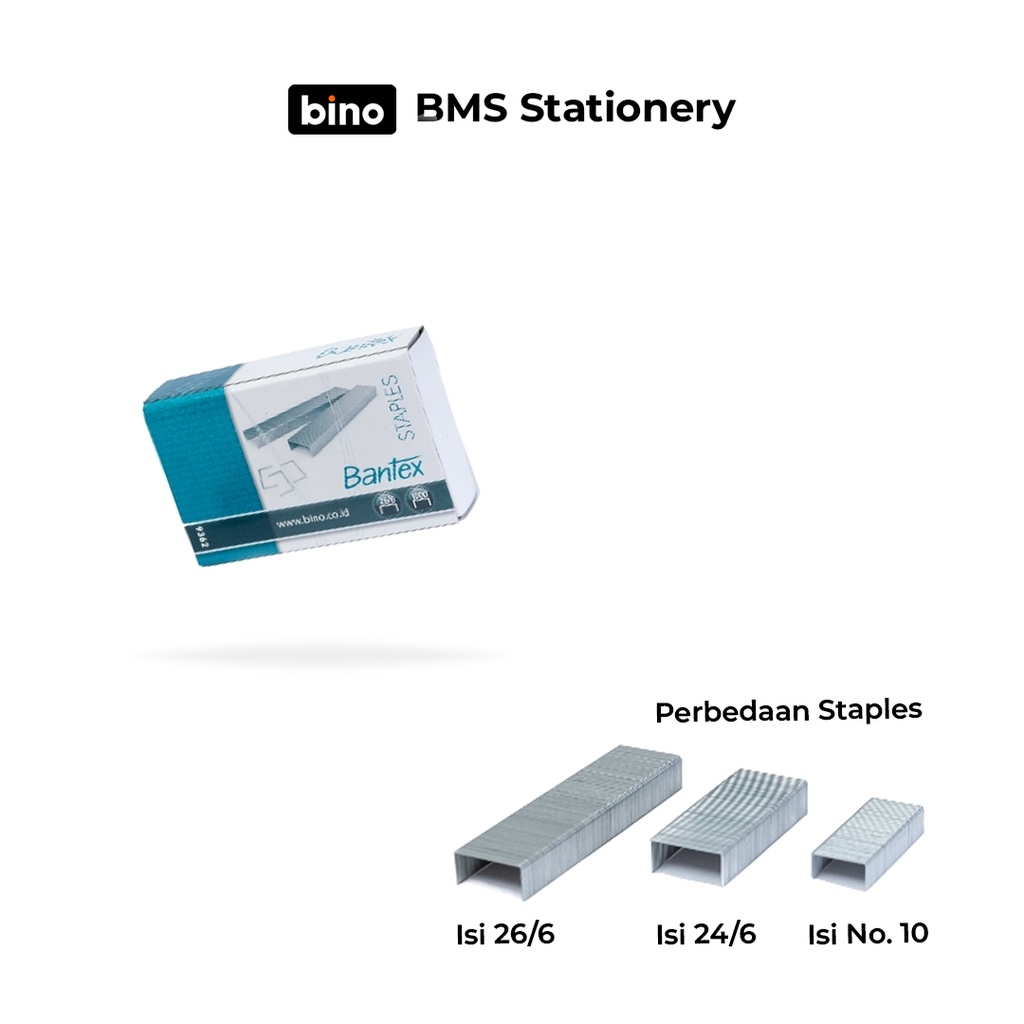 Jual [BMS Bali] Bantex Staples / Isi Stapler | Shopee Indonesia