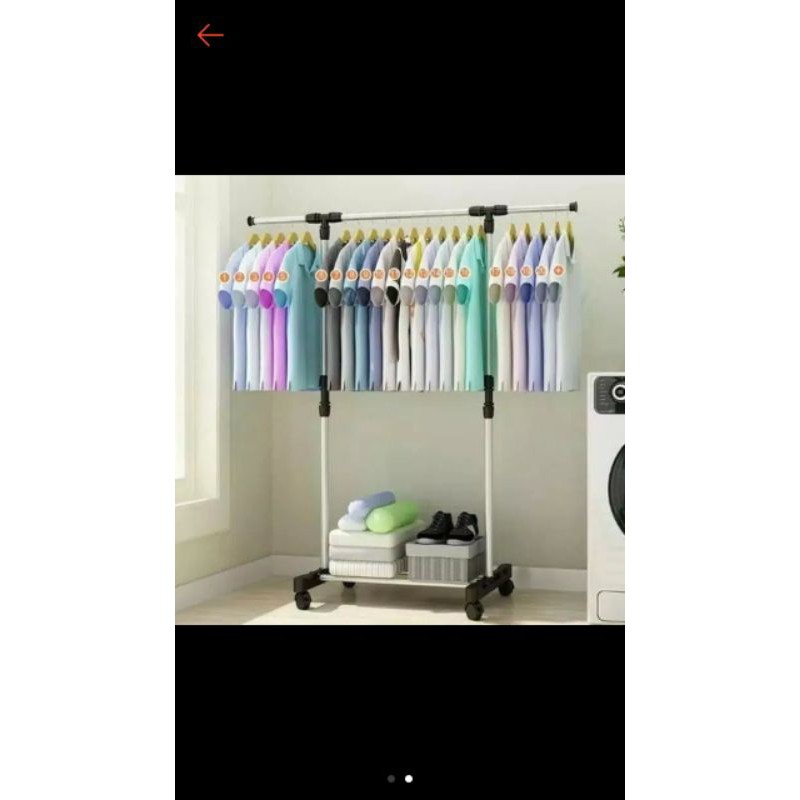 Jual rak baju,sepatu single stand hanger | Shopee Indonesia