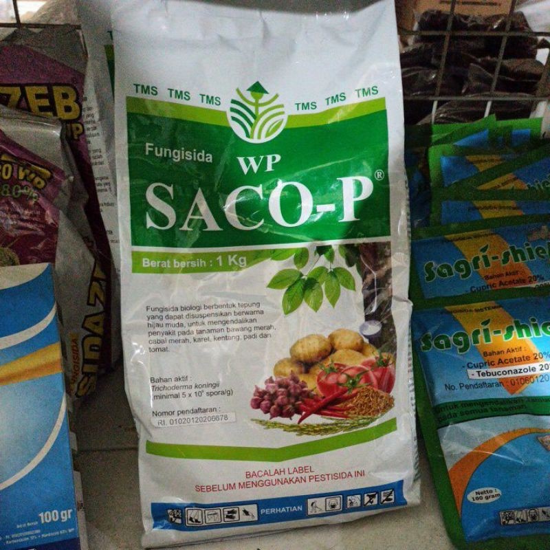 Jual Fungisida tanaman Trichoderma Koningii SACO-P Anti Layu Penyakit ...