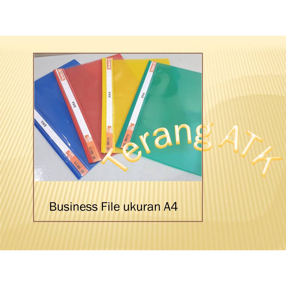 Jual Business File Plastik Merek Sika [Isi 12 lembar] | Shopee Indonesia
