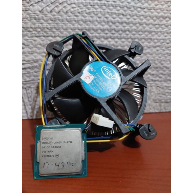 Jual PROC I7 HASWELL 4790 3.6GHZ LGA Socket 1150 + Fan | Shopee Indonesia