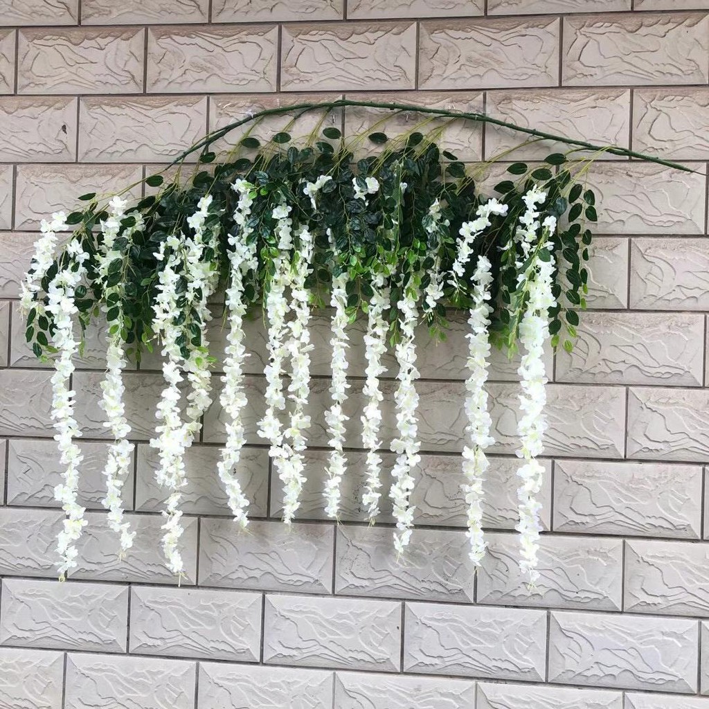 Jual (FX 6) - (1 meter) Bunga Melati Panjang Rambat Dekorasi Pelaminan ...