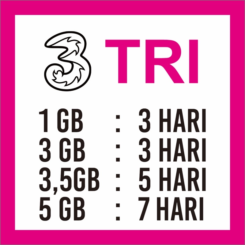 Jual Grosir Voucher Tri Harian | Shopee Indonesia