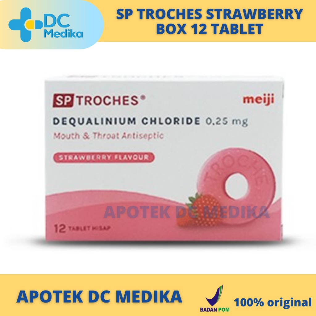 Jual SP TROCHES / throches / permen radang tenggorokan / vitamin ...
