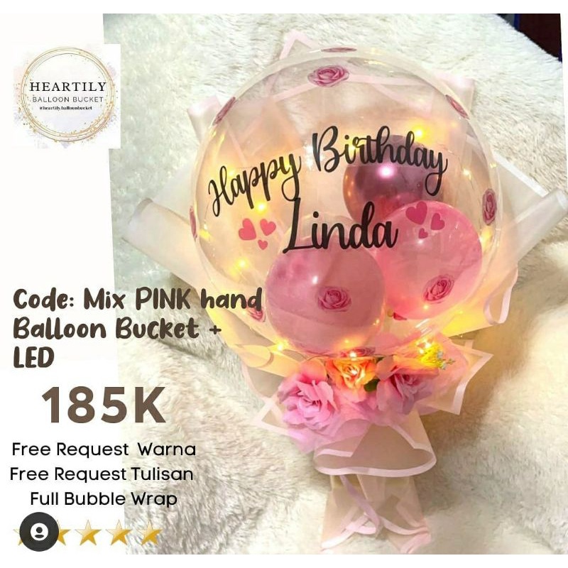 Jual [READY JAKARTA H-1JADI] Buket Balon Hand Bouquet Balon Wisuda ...