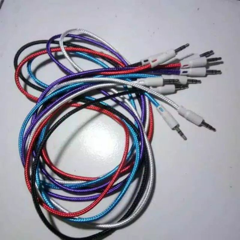 Jual Kabel Audio Aux Panjang 1 Meter Kabel Jack Hp / Komputer Ke ...