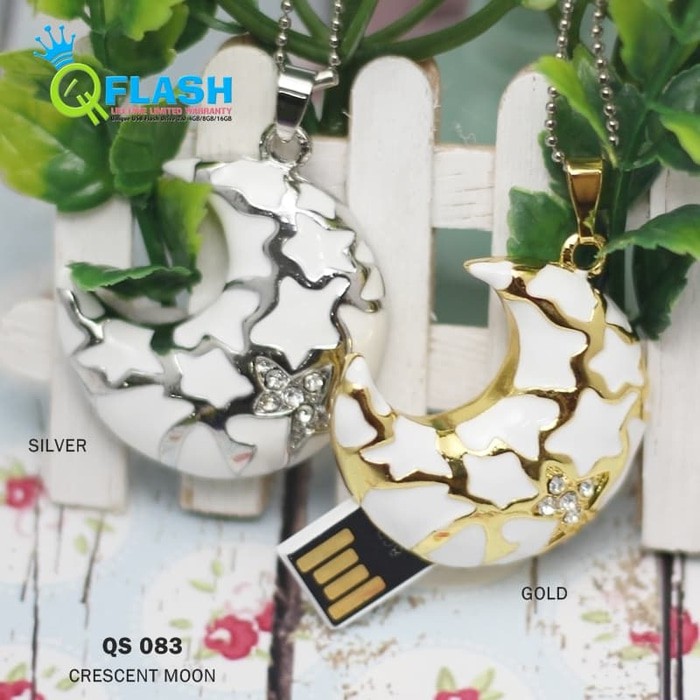 Jual FLASHDISK KARAKTER BULAN SABIT DIAMOND 32GB - Perak | Shopee Indonesia