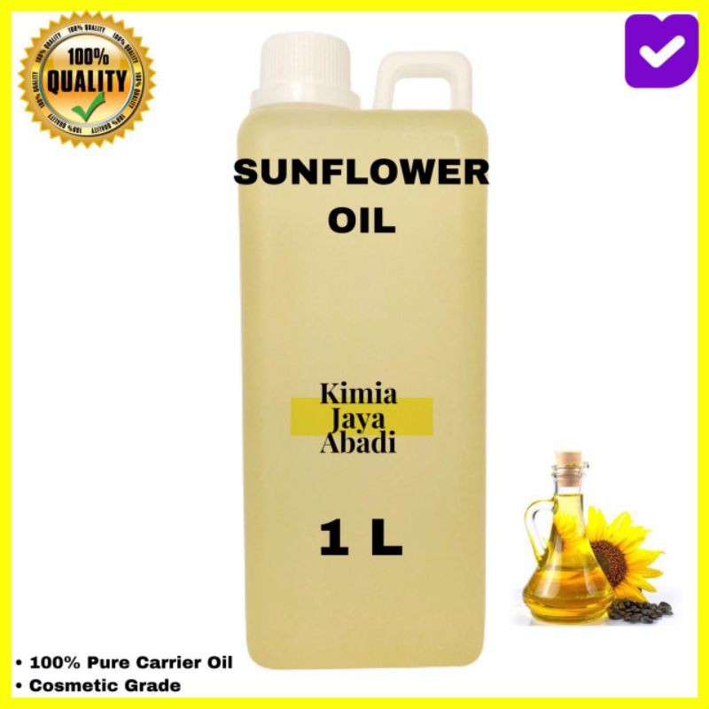 Jual Sunflower Oil 1 Liter / Sunflower Oil Cosmetic Grade / Minyak Biji ...