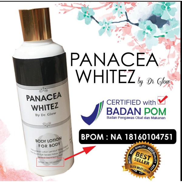 Jual baru LOTION PANACEA WHITEZ BPOM BY Dr. GLOW | Shopee Indonesia